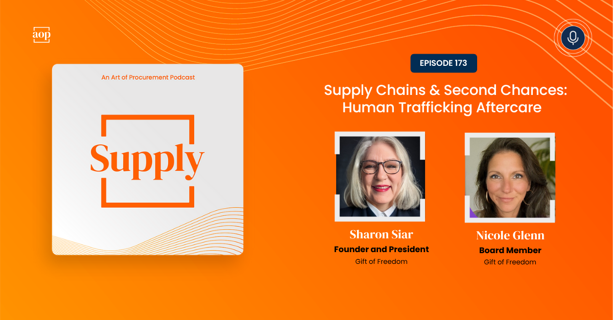 Supply Chains & Second Chances: Human Trafficking Aftercare